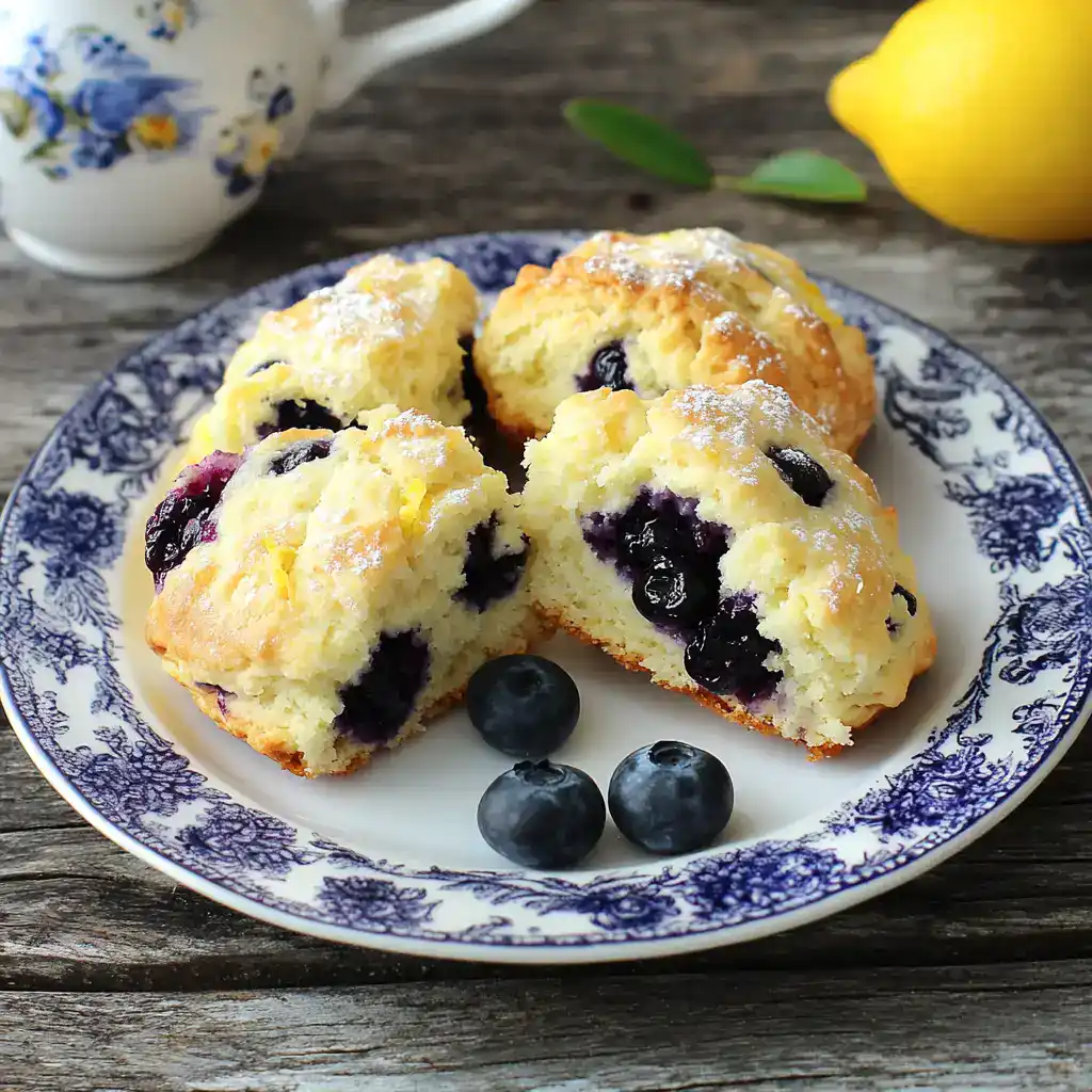 Blueberry Lemon Scones Recipe